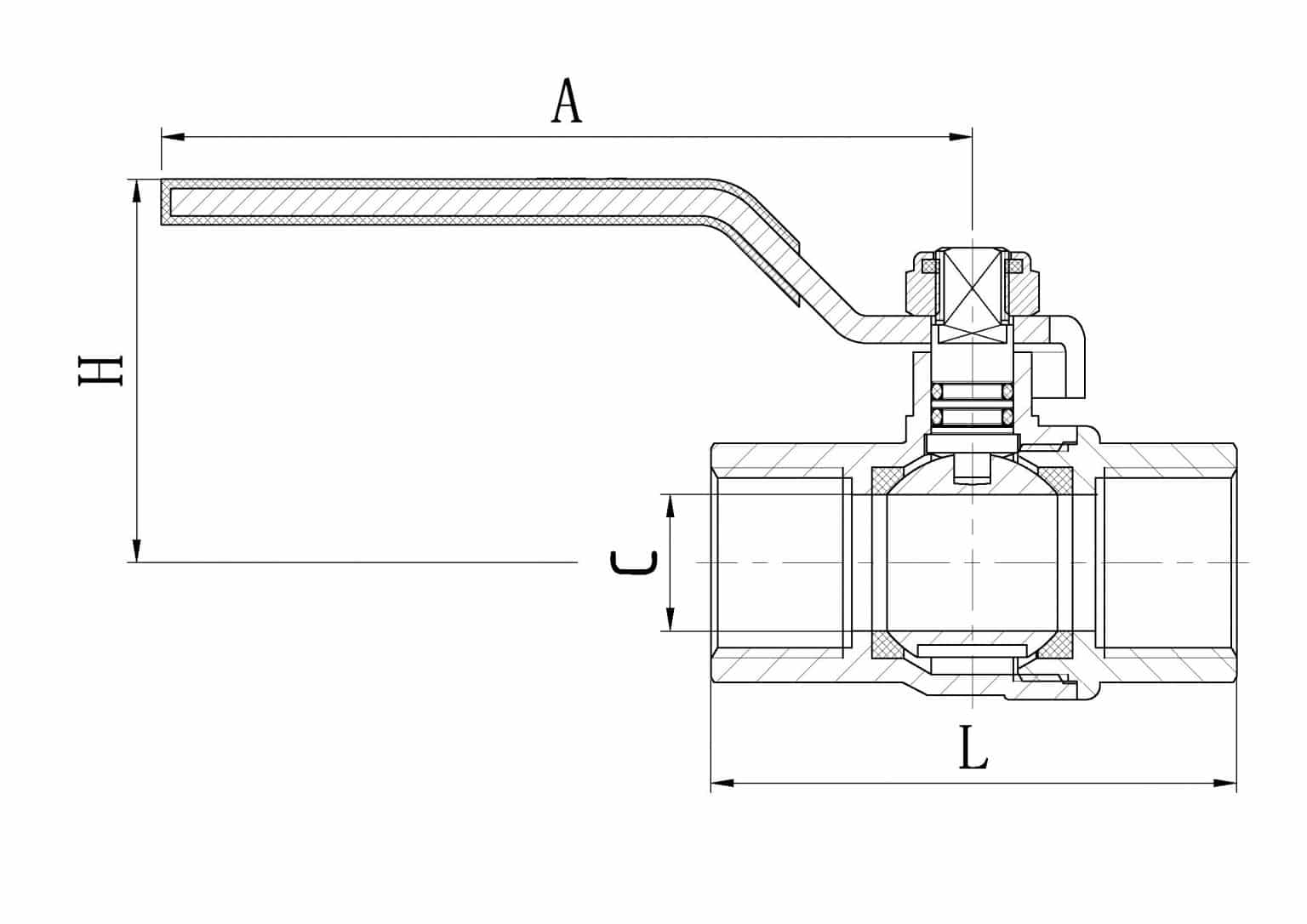 Gas Ball Vavle DVGW - V&G Valogin